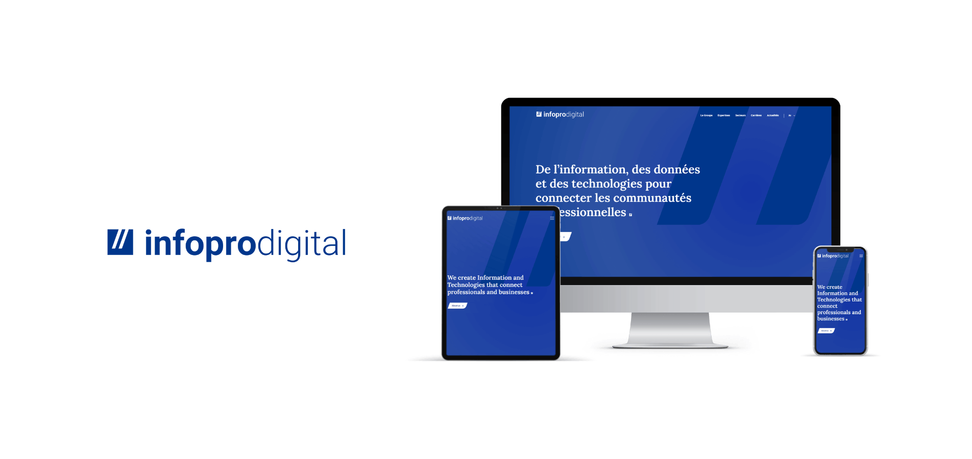 New brand platform and graphic identity for the Infopro Digital Group ...